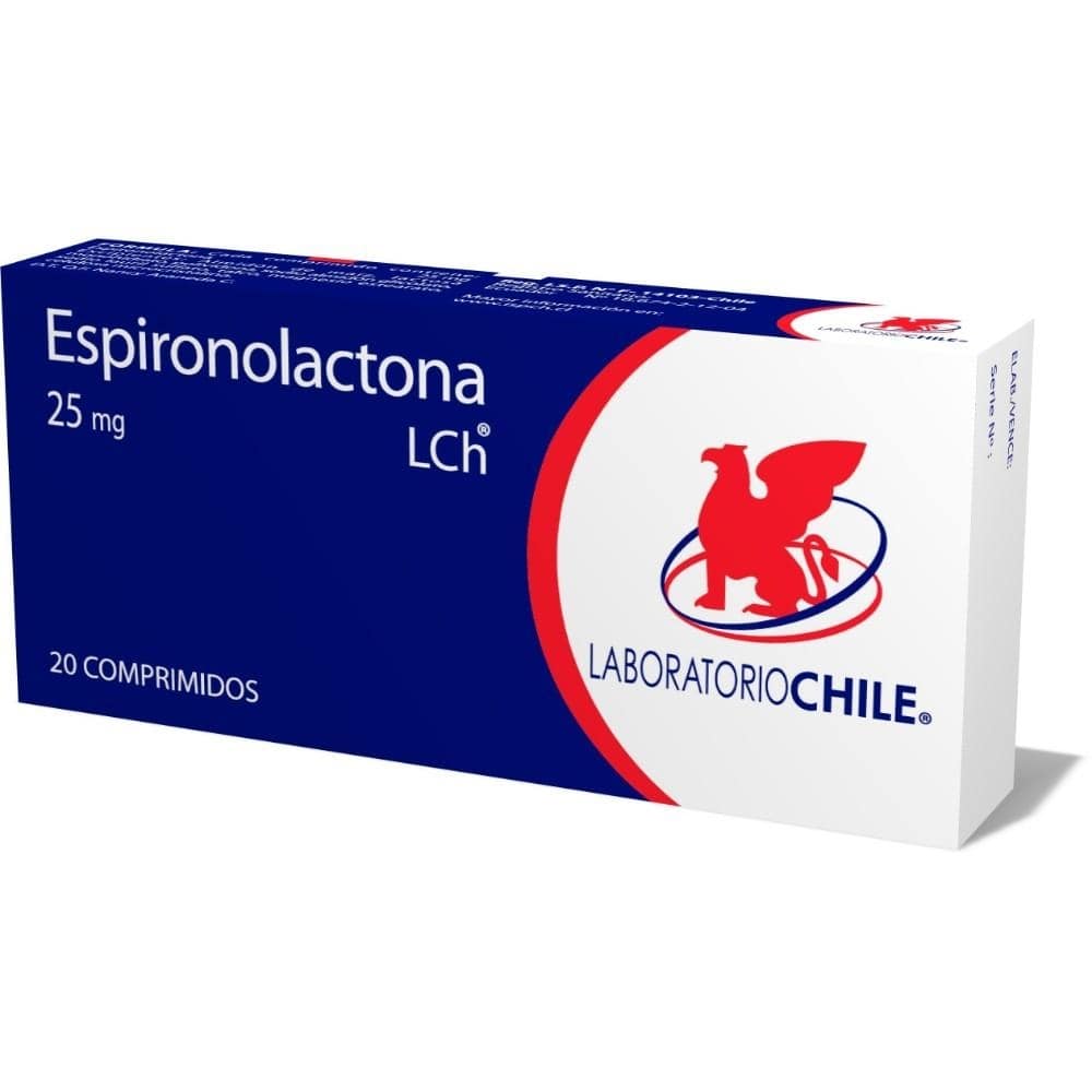 ESPIRONOLACTONA 25 MG X 20 COMP. 102232 - Profar
