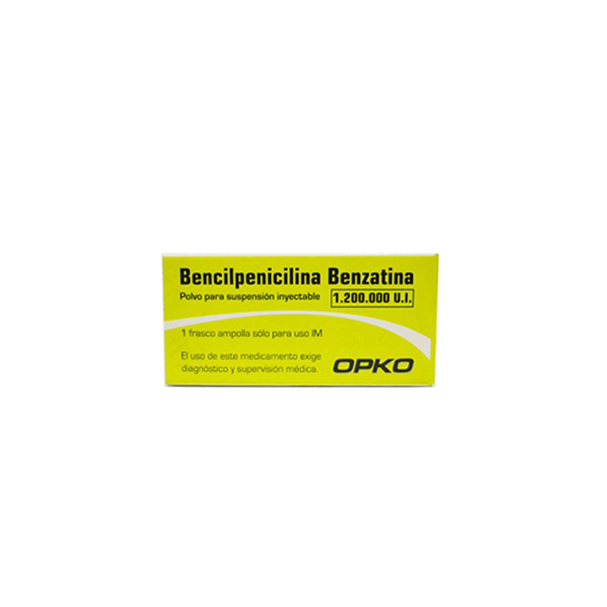 BENCILPENICILINA BENZATINA INY. 1.2M X 1 AMP 105998 - Profar