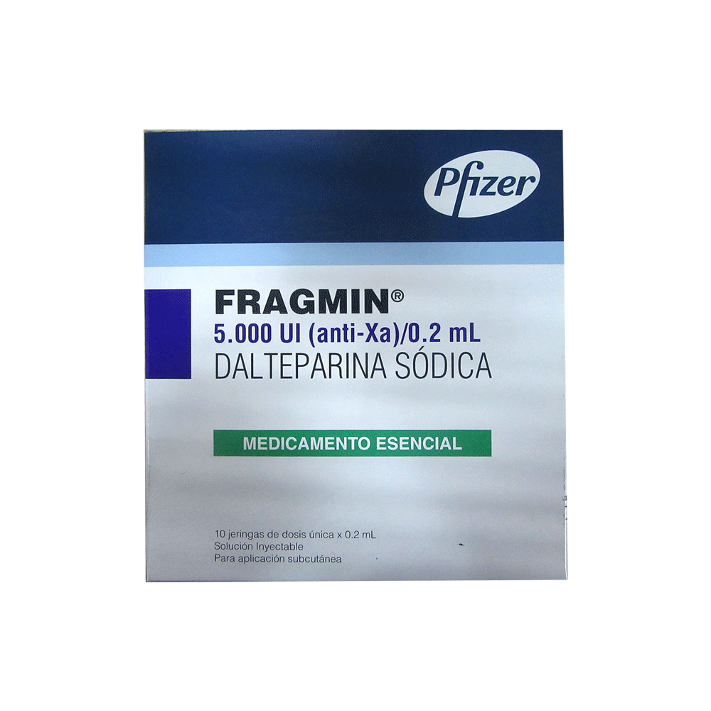 FRAGMIN 5.000 UI X 10 JERINGAS 102526 - Profar